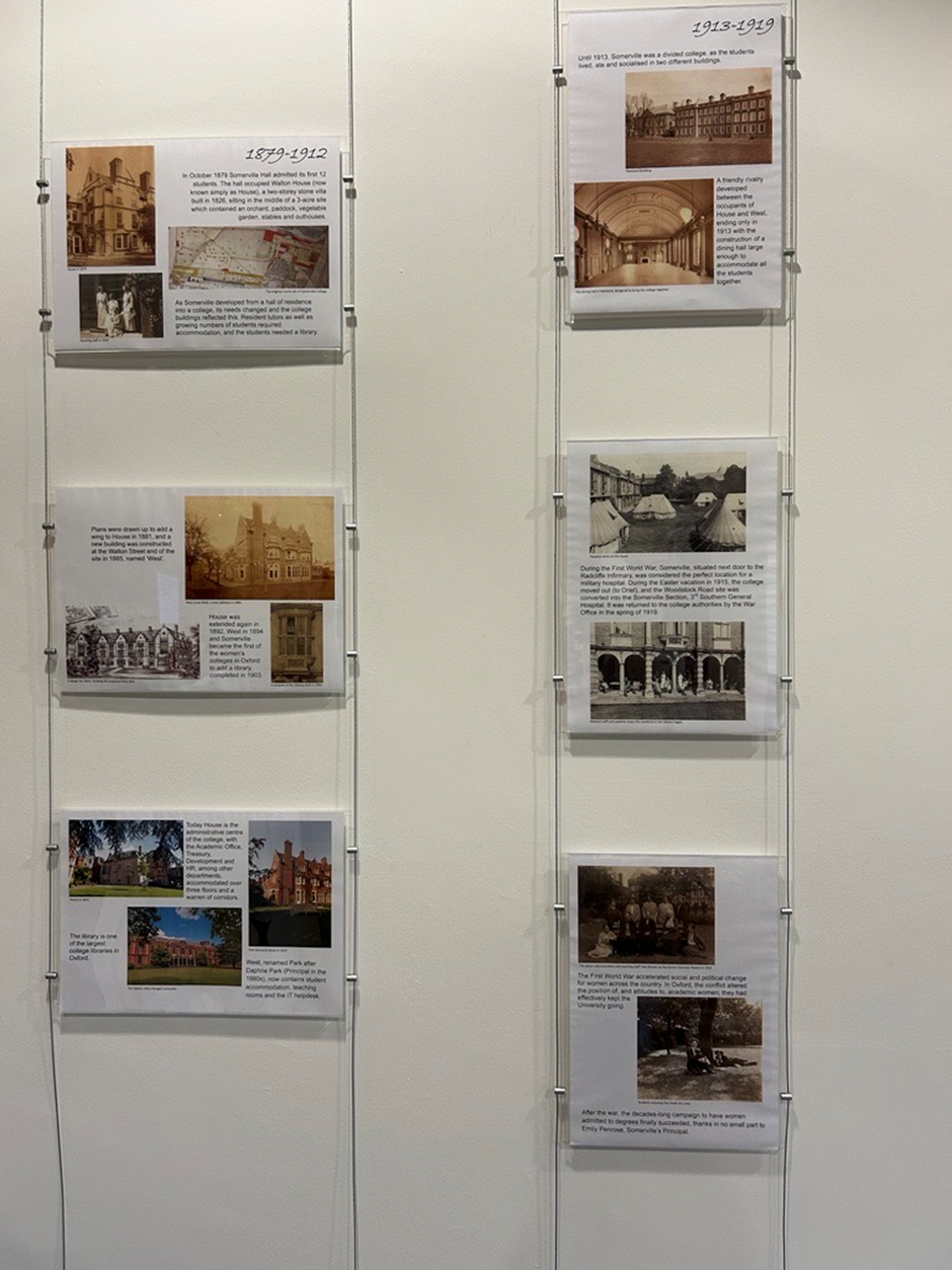 College history through its departments - Somerville College Library